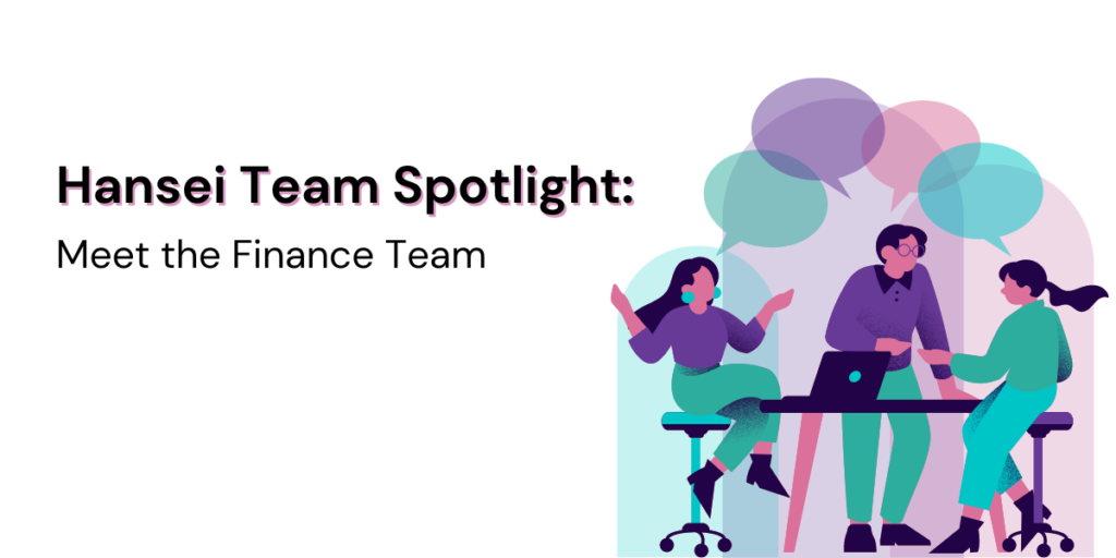 Meet the Finance Team | Hansei Solutions